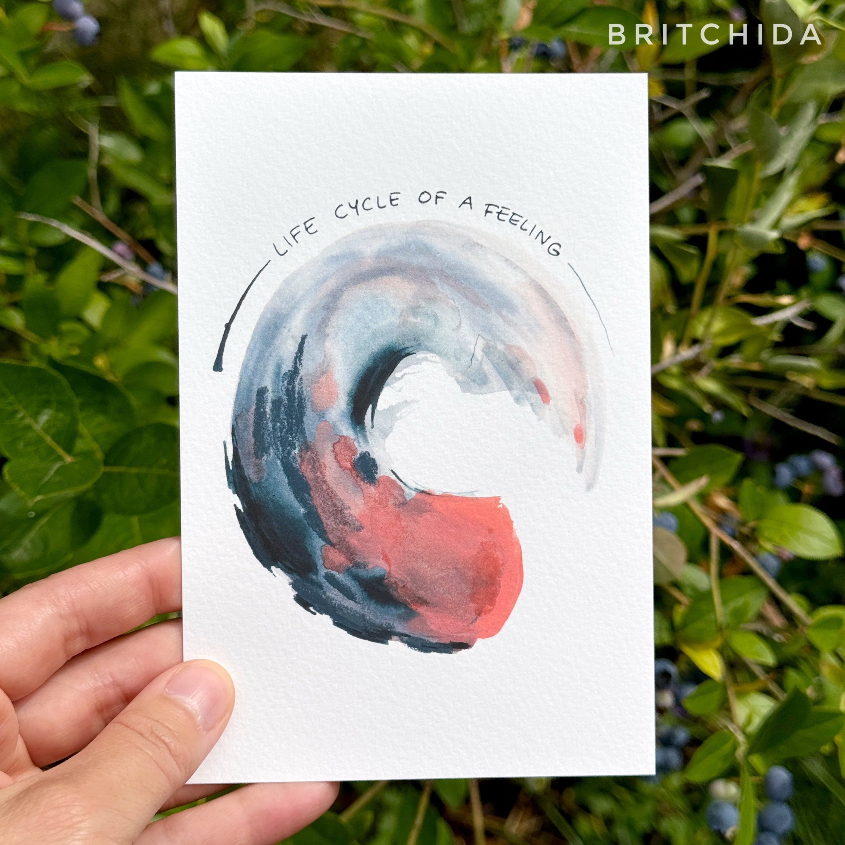 life cycle of a feeling – BRITCHIDA